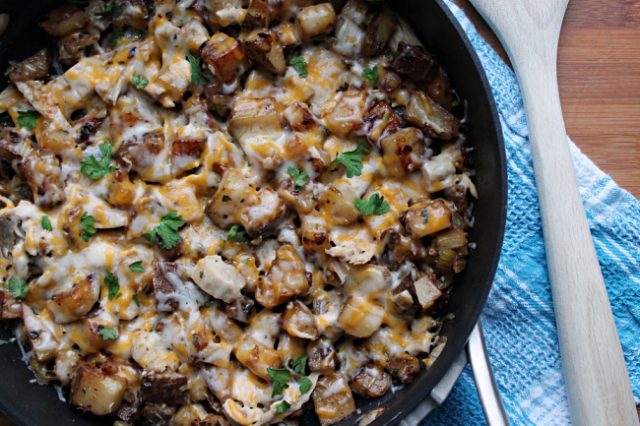 Leftover Turkey Hash - Post holiday meal - Foody Schmoody Blog