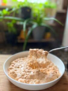 Cottage Cheese Buffalo Chicken Dip - Foody Schmoody Blog